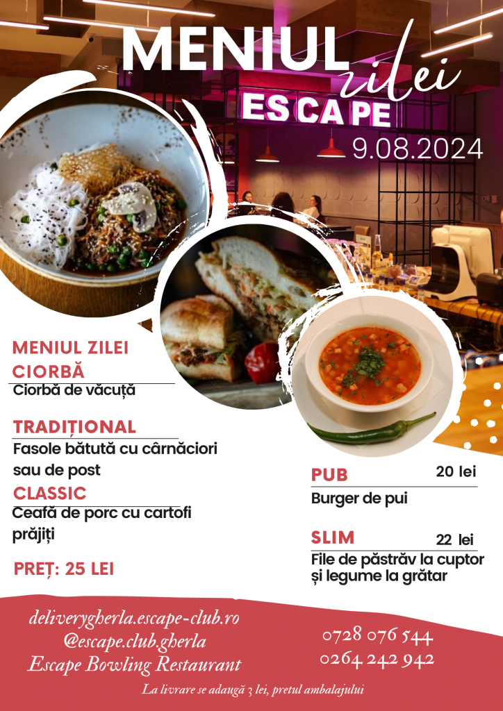 Pizza – Delivery Escape Club Gherla